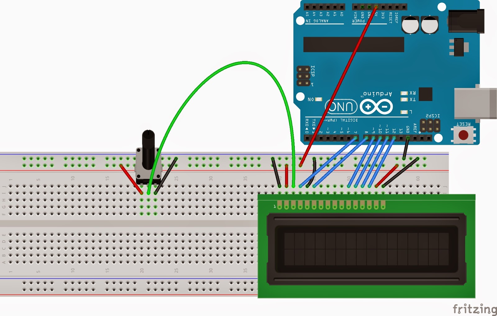 Arduino Lcdye Yazı Yazdırma Elektrik Elektronik Projeleri