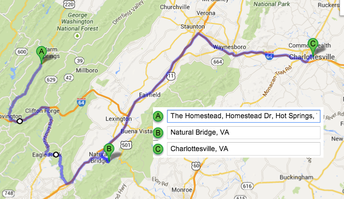 Dennis Dixon is heading West!: Day Five: The Homestead, Hot Springs, VA ...