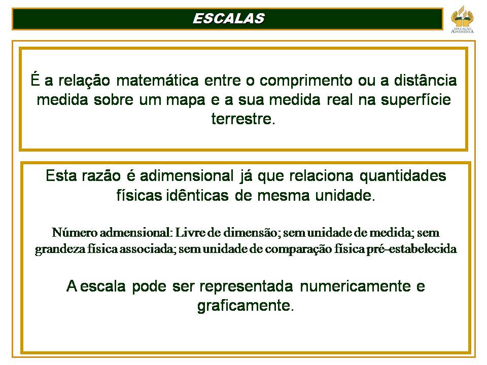 Webgeo.net - Geografia e História ao seu alcance: Conceito de escala