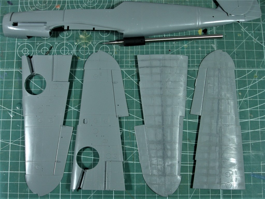 Hasegawa 1/32 Bf 109 F4/Trop. - Works in Progress - Large Scale Planes