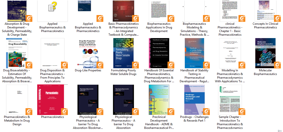 Essential Pharma Documents: Biopharmaceutics Books