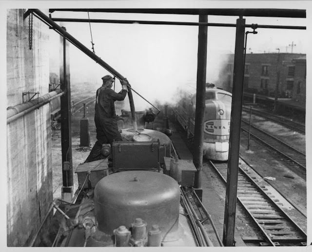 Industrial History: Locomotives using sand for extra traction and sand ...