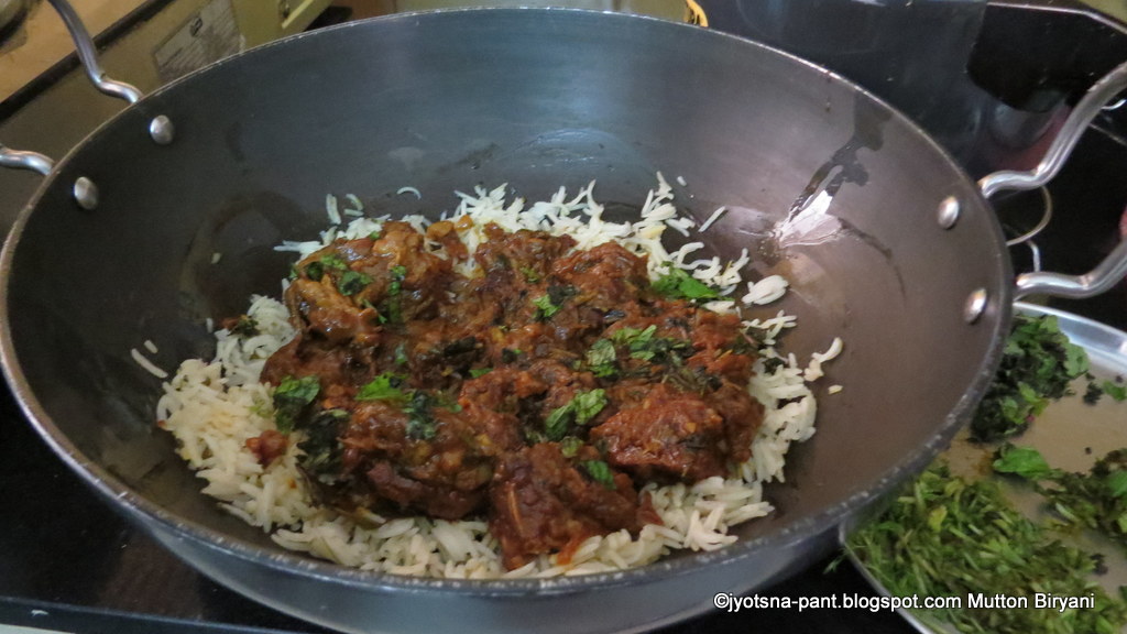 With Love from Mom's Kitchen: Mutton Biryani (Rice layered with Spicy ...