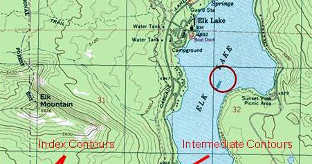 Contour Lines of a Topographic Map | Outdoor Quest
