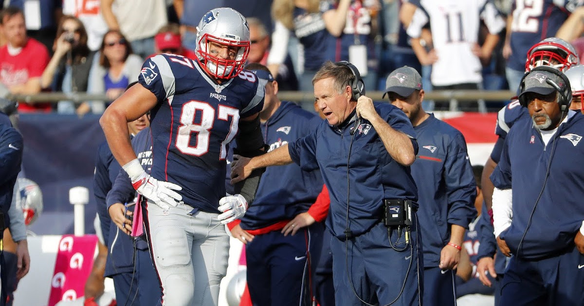 Report: Bill Belichick ripped Rob Gronkowski in front of teammates for ...