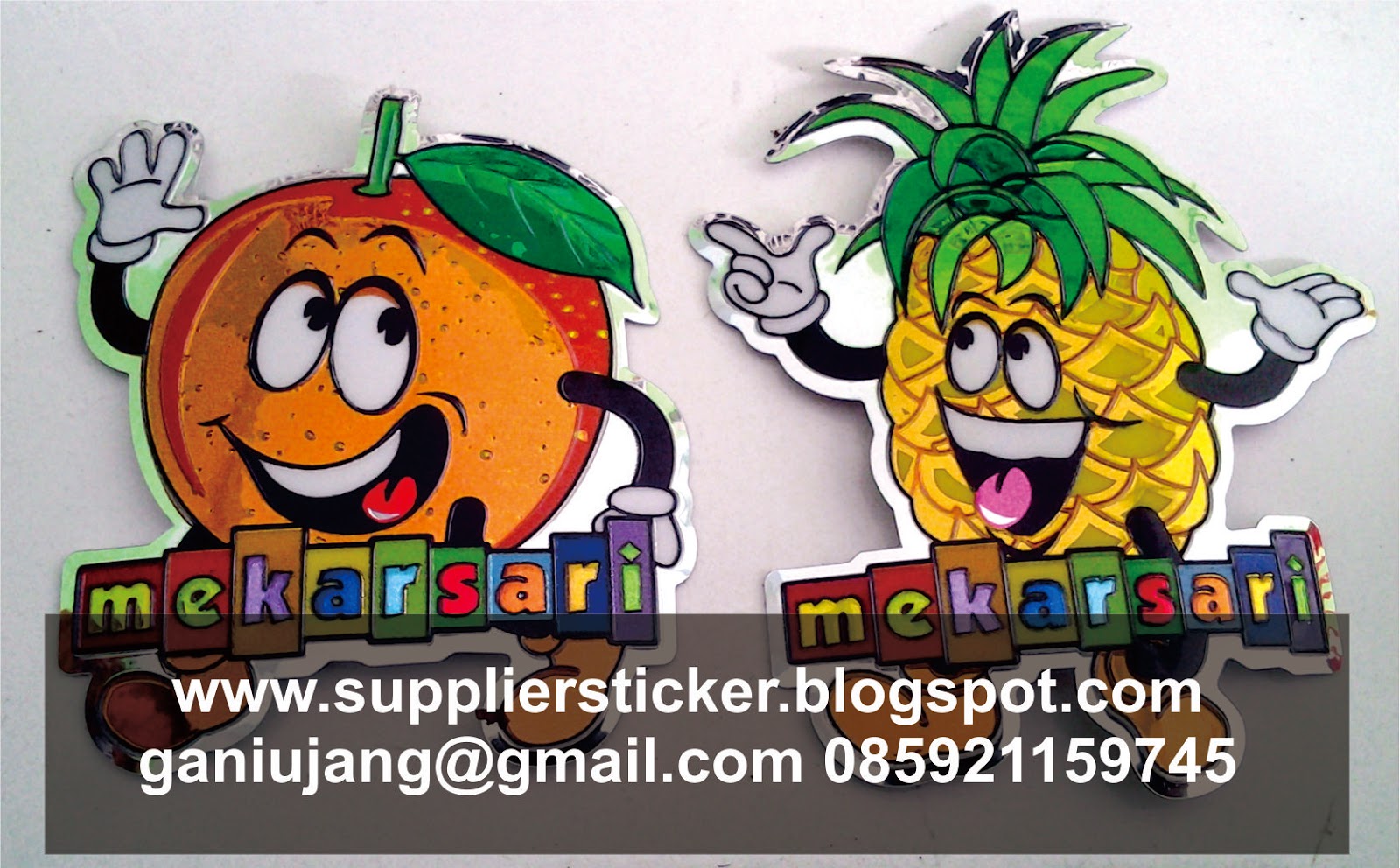 Supplier Sticker Jakarta Supplier Sticker Pvc Jakarta Supplier