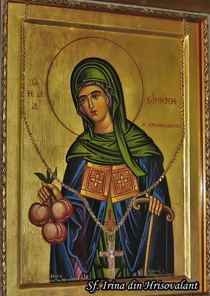 Dositeea: Sfânta Irina din Hrisovalant, cea care a primit mere din Rai