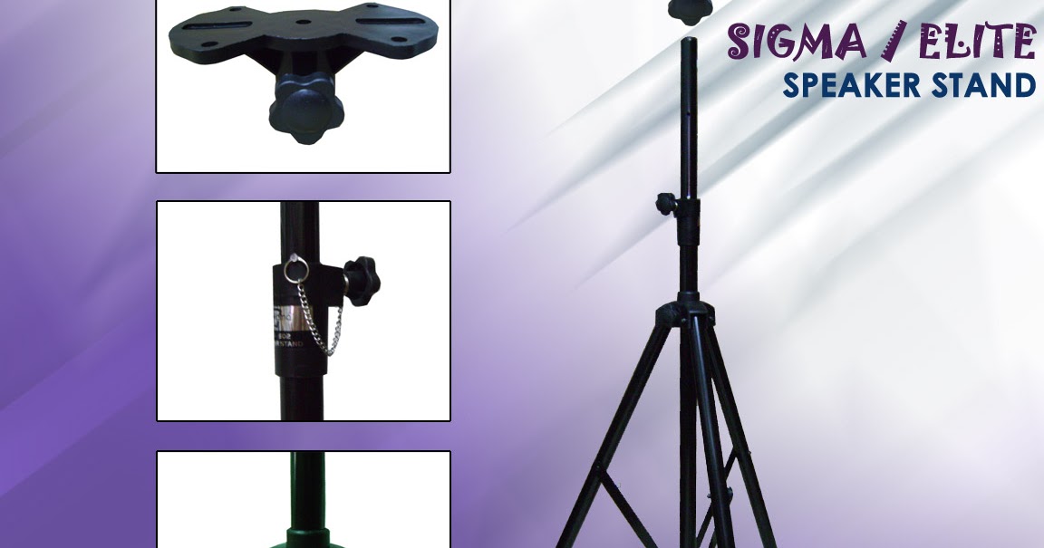 Jual Alat dan Sound System Karaoke: STAND Speaker SIGMA/ELITE