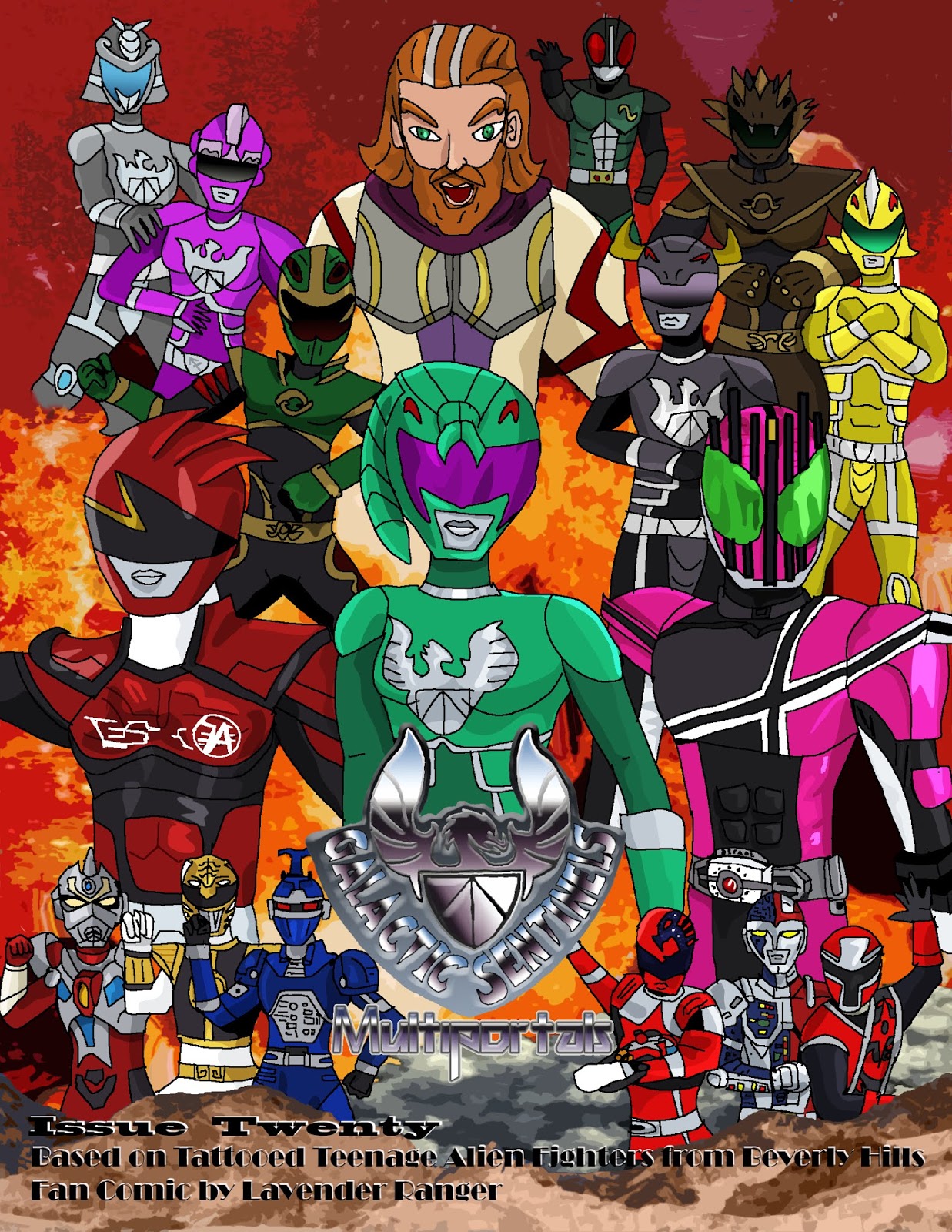 Henshin Grid: Lavender Ranger's Patreon