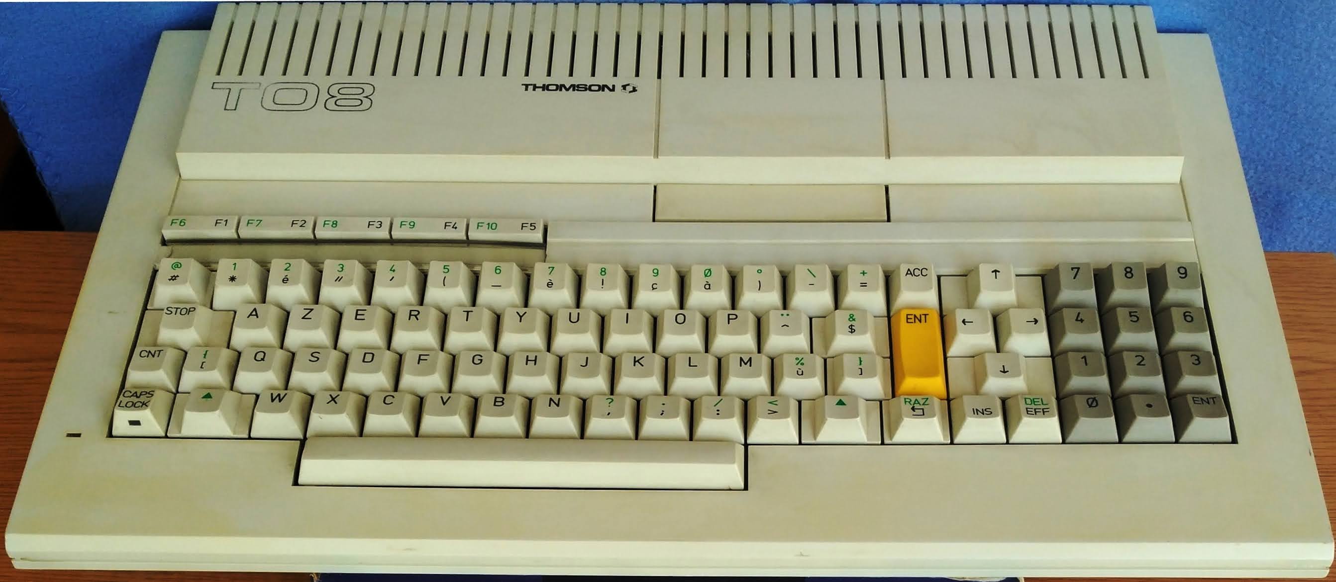 Retro Ordenadores Orty: Ordenador Thomson TO8 (1986)