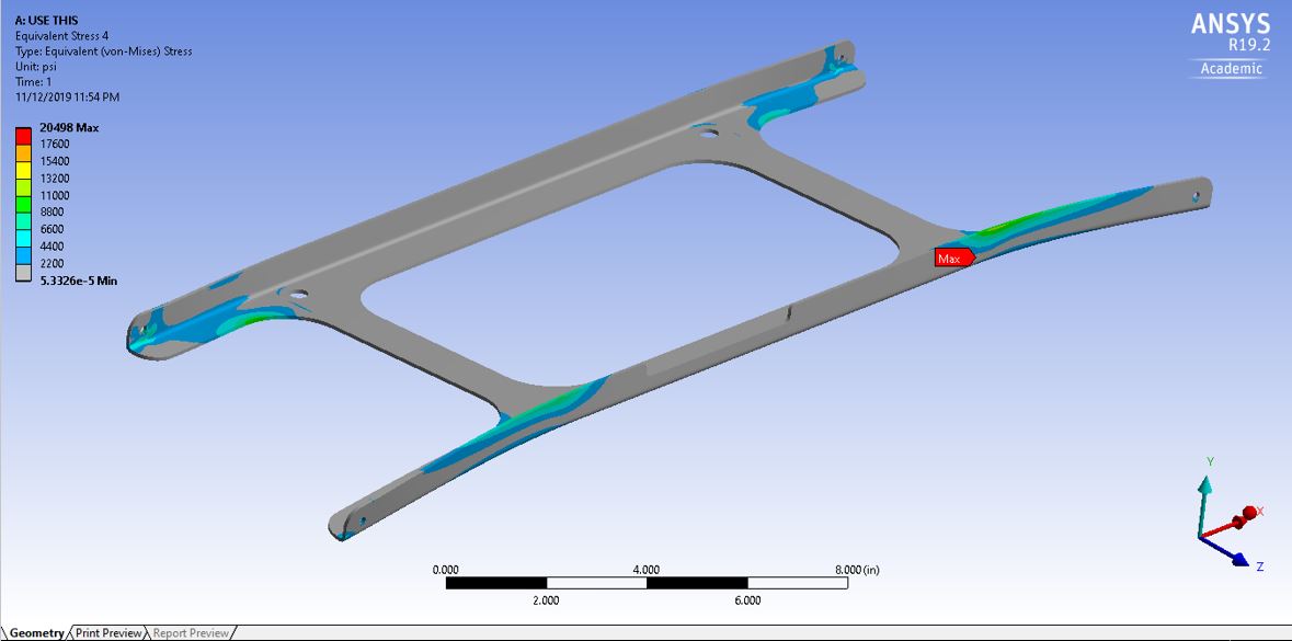 Designing a Lightweight Formula SAE Motor Controller Mount