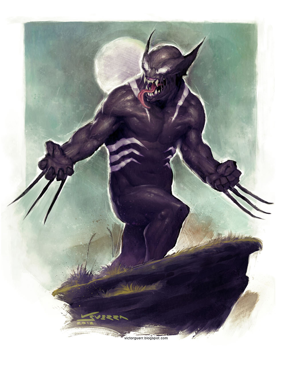 Víctor Guerra: Venom + Wolverine
