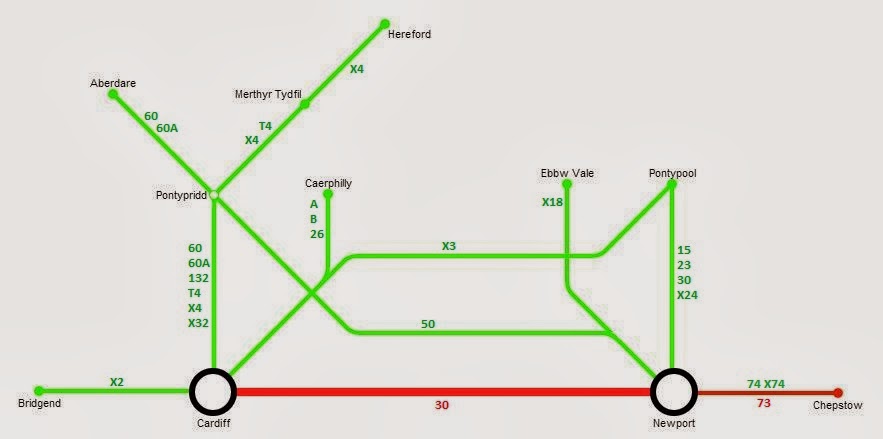 Great British Bus Routes: 30: Cardiff - Newport
