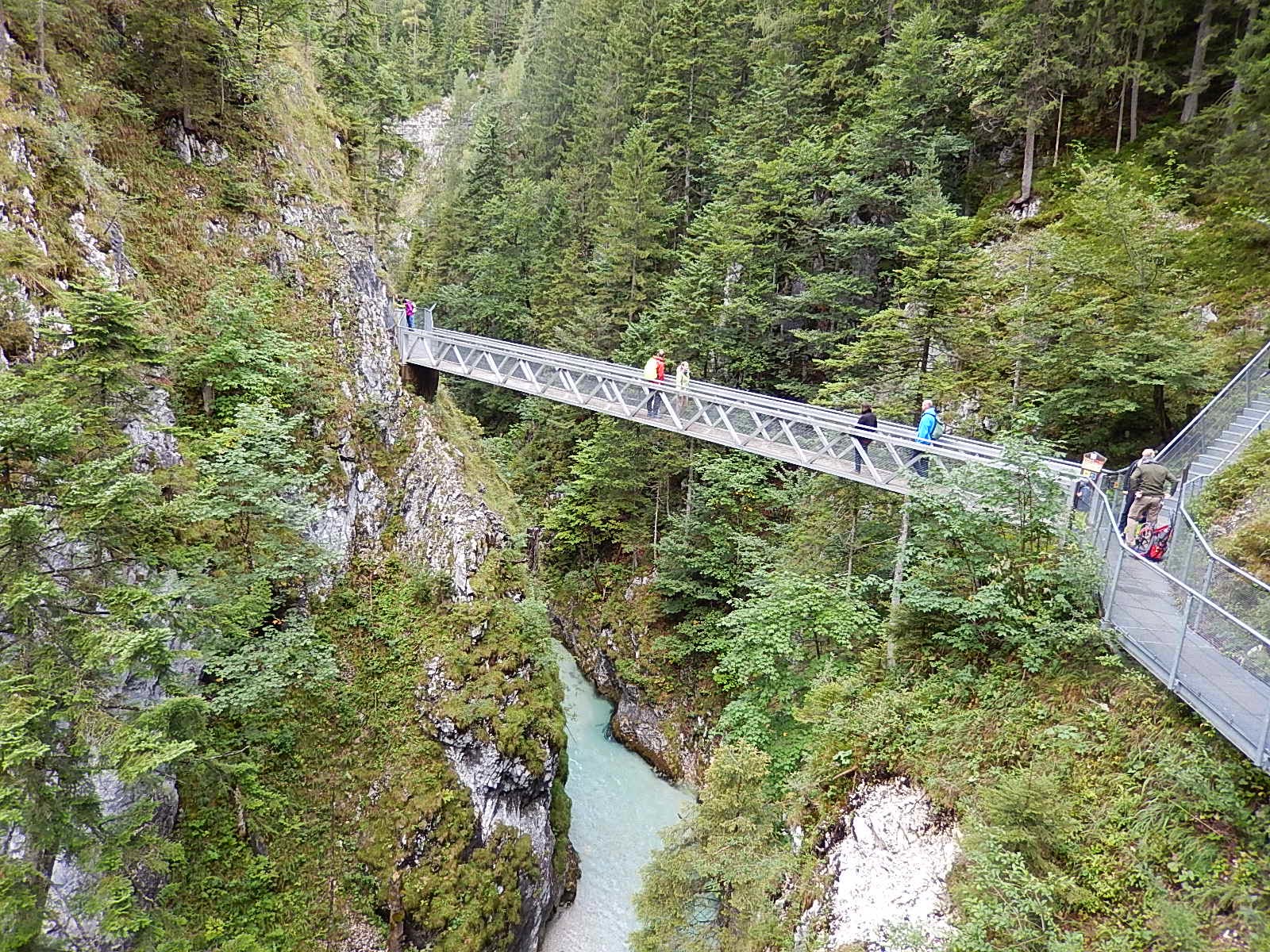 Der Wanderfreund: Wanderung Mittenwald Leutascher Geisterklamm ...