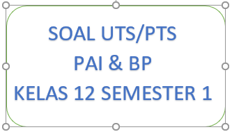 Soal PTS/UTS PAI Kelas 12 Semester 1 - Kherysuryawan.id