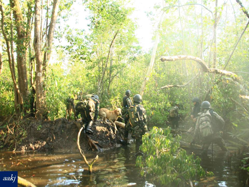 OPS DAULAT : EKSKLUSIF!!! Gambar2 Operasi Anjing Perang Mengesan Mayat ...