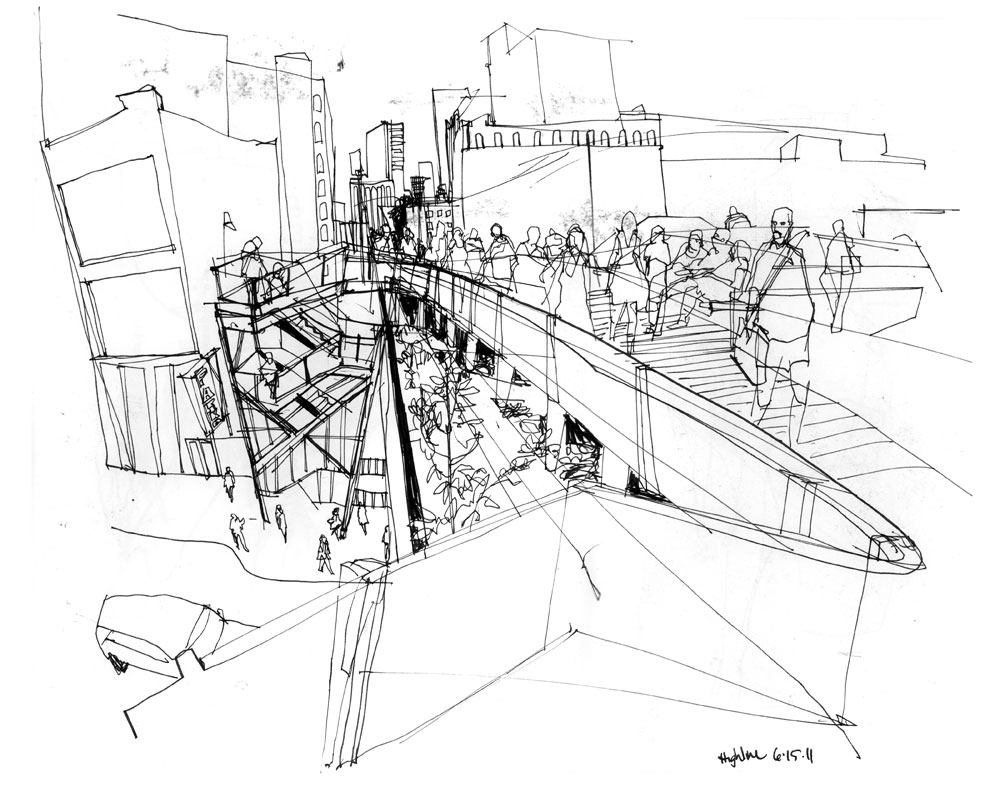 The High Line | Urban Sketchers