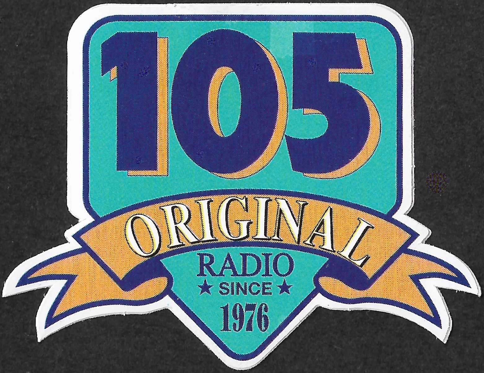 Radio Sticker of the Day: Radio 105