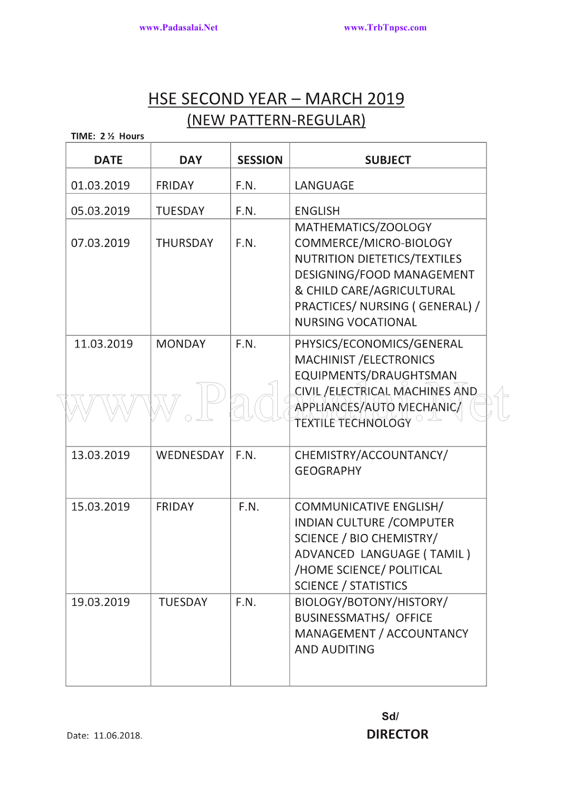 12th Public Exam Time Table 2019 Tamilnadu Schools Padasalai No 1 12th-public-exam-time-table-2019-tamilnadu-schools-padasalai-no-1