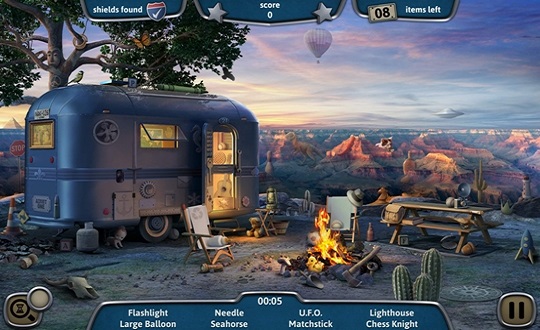 Zon en Maan Festijn: Road Trip USA: A Classic Hidden Object Game