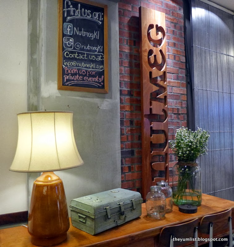 Nutmeg, Bangsar Village II, Kuala Lumpur, Malaysia - The Yum List