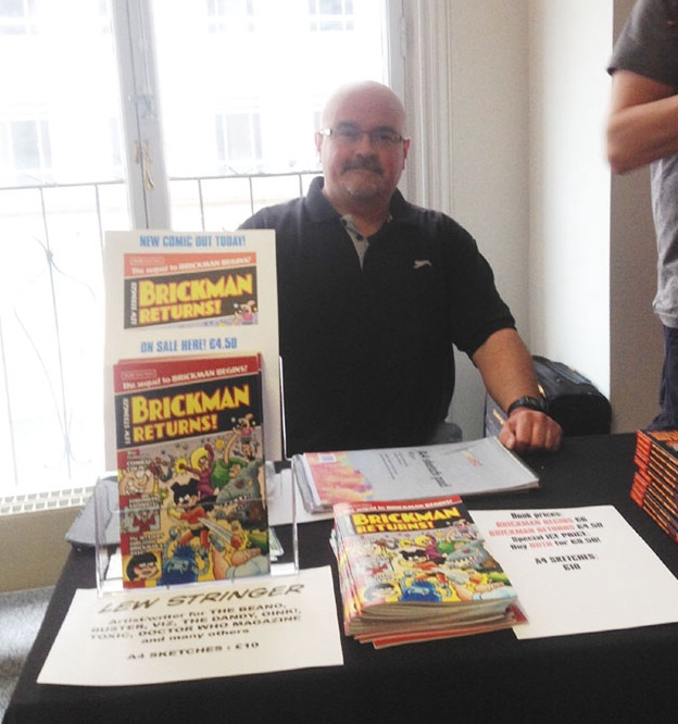 BLIMEY! The Blog of British Comics: Brickman Returns has SOLD OUT!