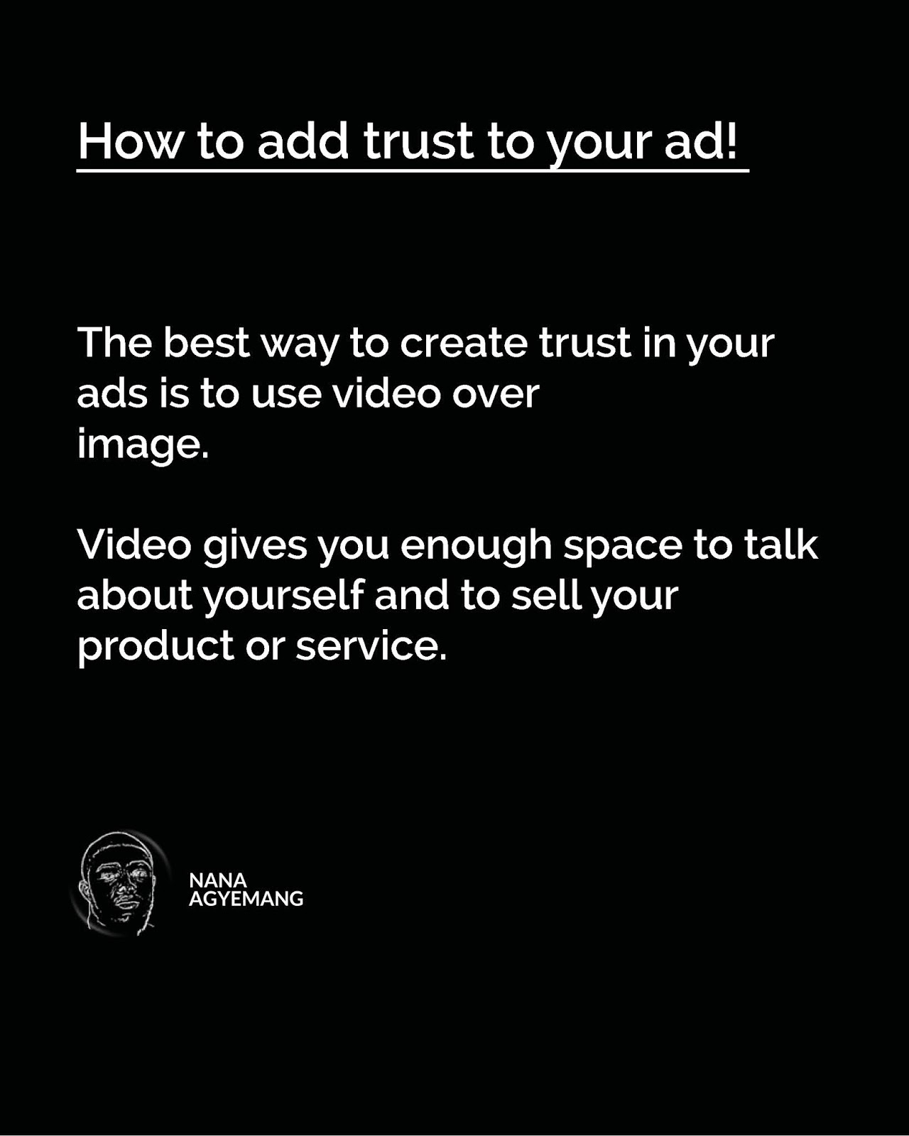 HOW TO SELL YOURSELF AND YOUR PRODUCT USING FACEBOOK AND INSTAGRAM ADS ...