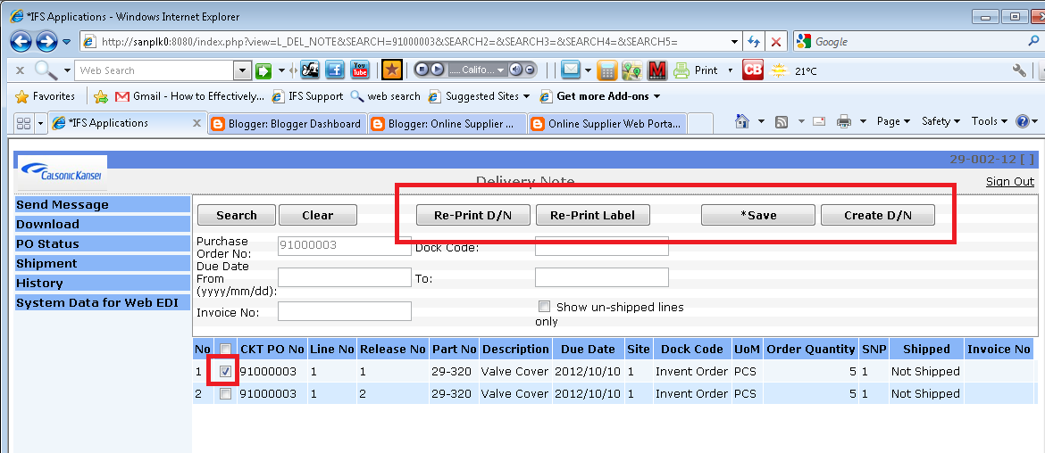 Online Supplier Web Portal - Project Diary: Implementation Cont ...