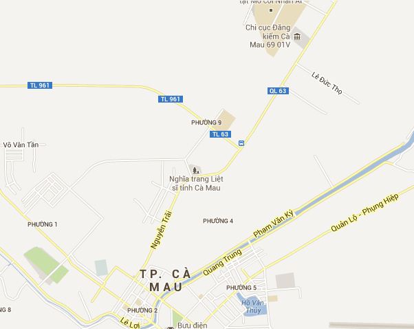 Ca Mau tourist map | Ca Mau Vietnam tourist maps