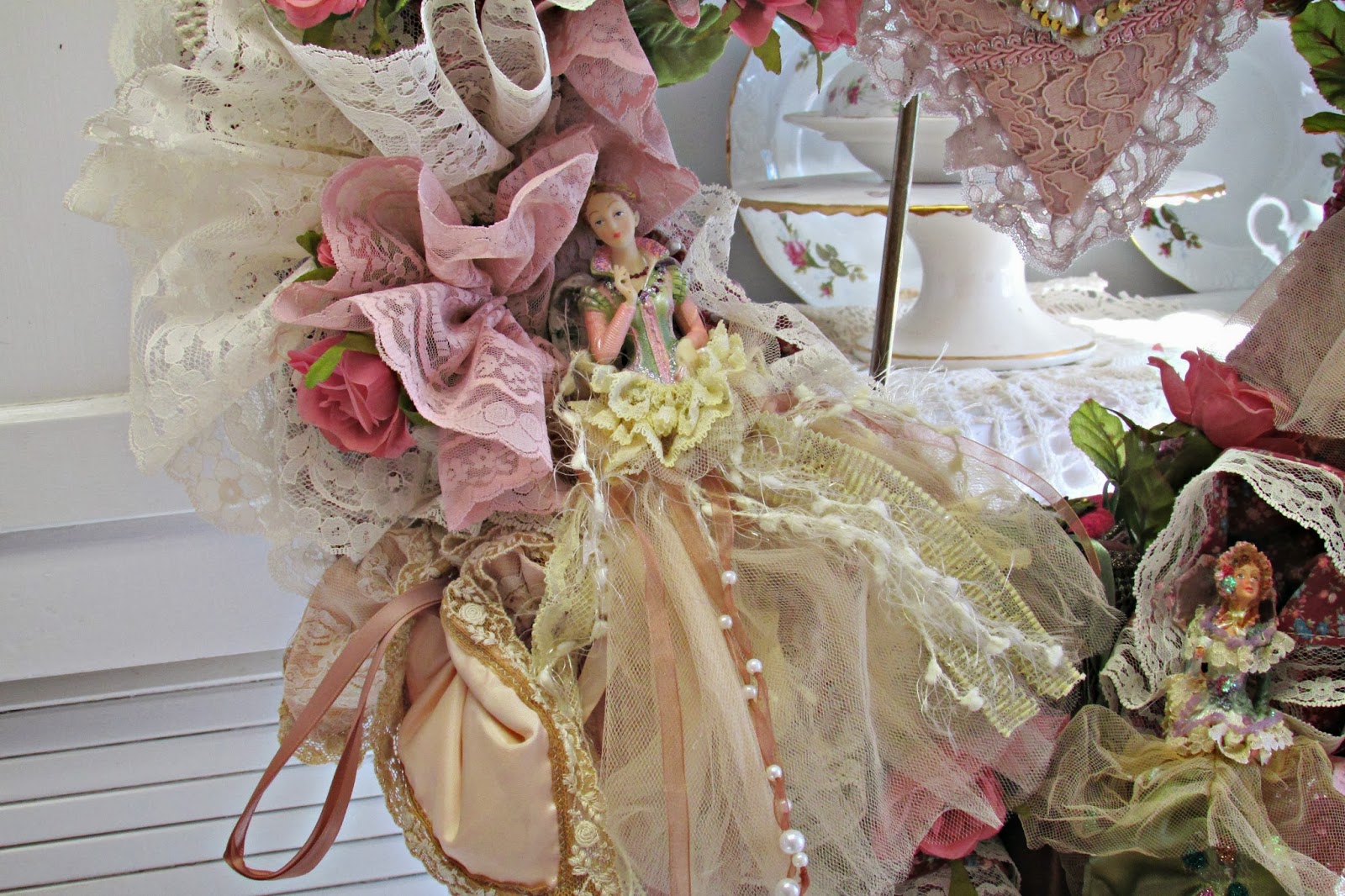 Penny's Vintage Home: Victorian Heart Wreath