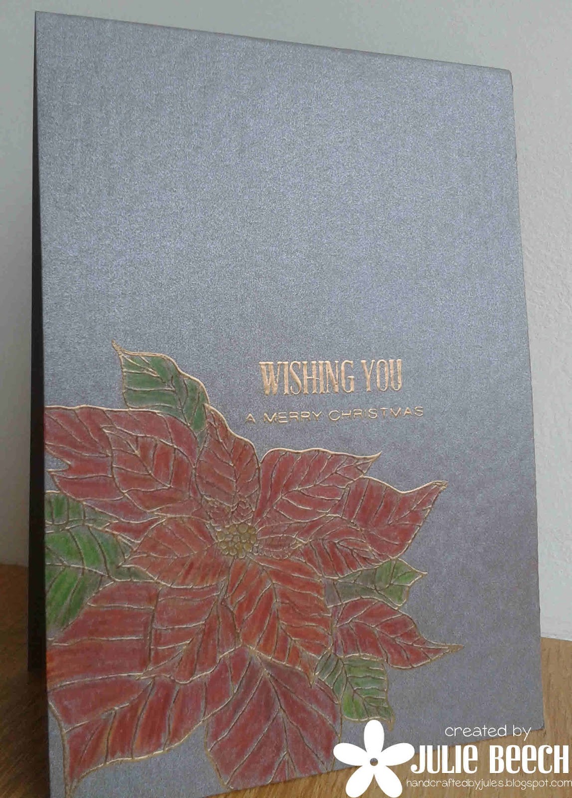 Crafted by Jules: More Poinsettia Cards