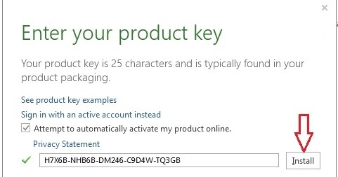 Microsoft Office: Office 2013 Product Key