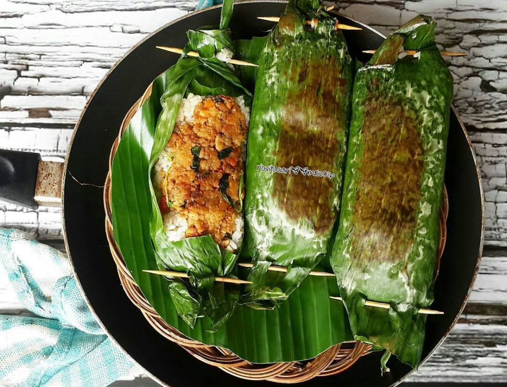 Nasi bakar oncom - Katalog Resep Masakan