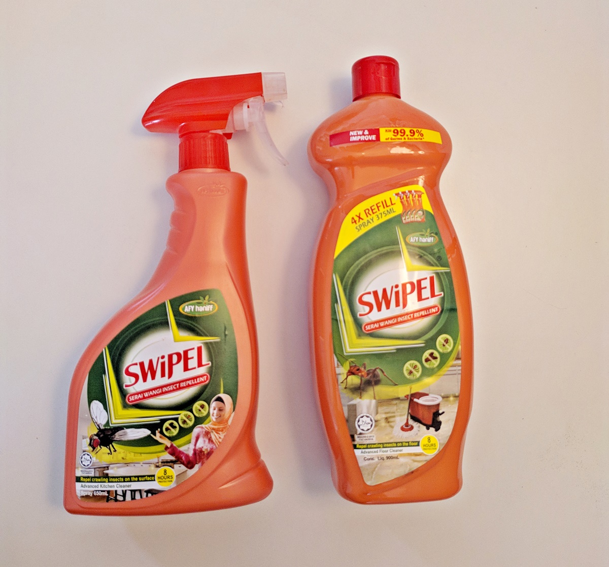 SWiPEL Serai Wangi Berkesan Untuk Menghalau Serangga Dalam Rumah