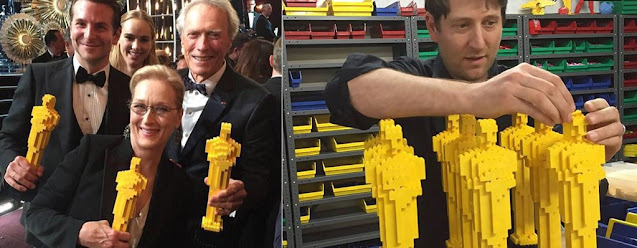 Take home a LEGO Oscar at the Academy Museum Store | The Gold Knight ...
