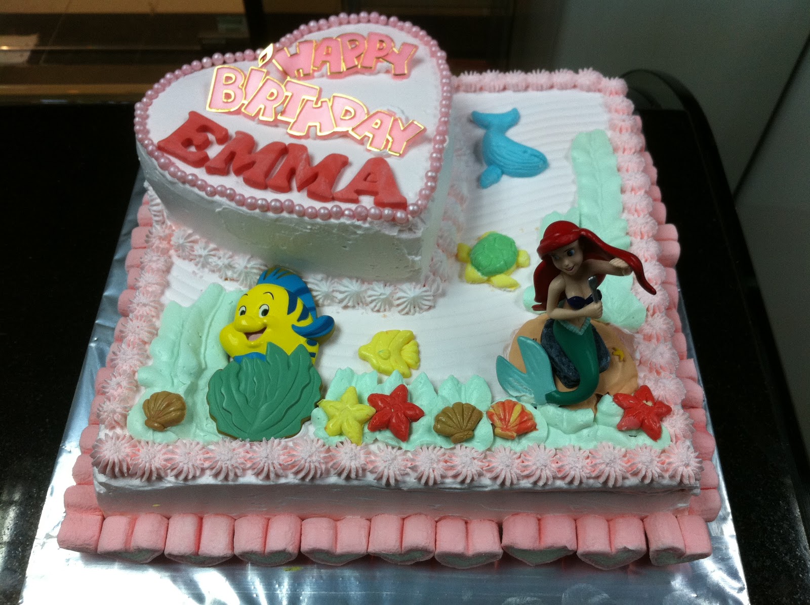 Haven Bakery: Emma's Princess Ariel Birthday Cake