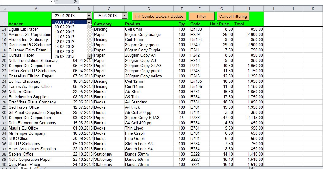Filtering Between Two Specific Dates In Excel | New Ideas For Computer ... Filtering Between Two Specific Dates In Excel | New Ideas For Computer ...