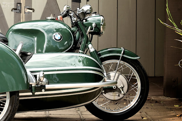 BMW Classics: BMW R60/2 with Steib S350 Sport Chair
