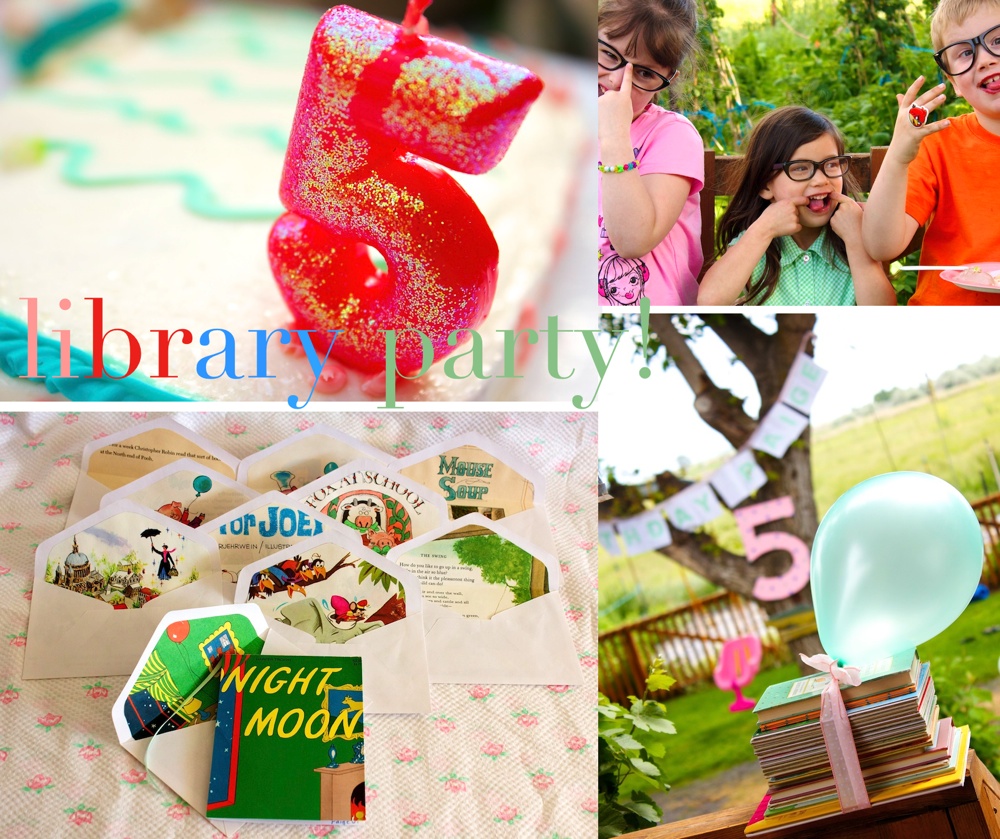 Paige's Library Party!