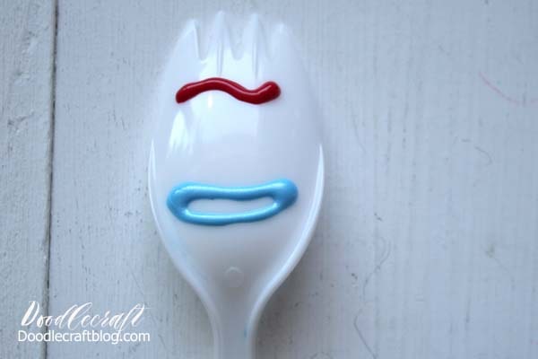 Forky Toy Story 4 Spork Hair Clip Craft DIY