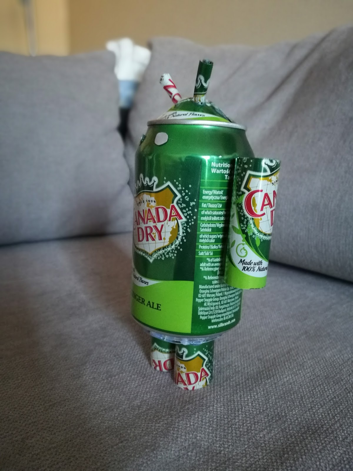Canada Dry Android (soda can) ~ Vereckei Tibor rajzai