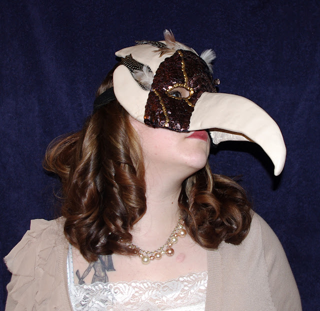 Working with My Hands: Part 2 of Creating a Bird Splicer Mask Inspired ...