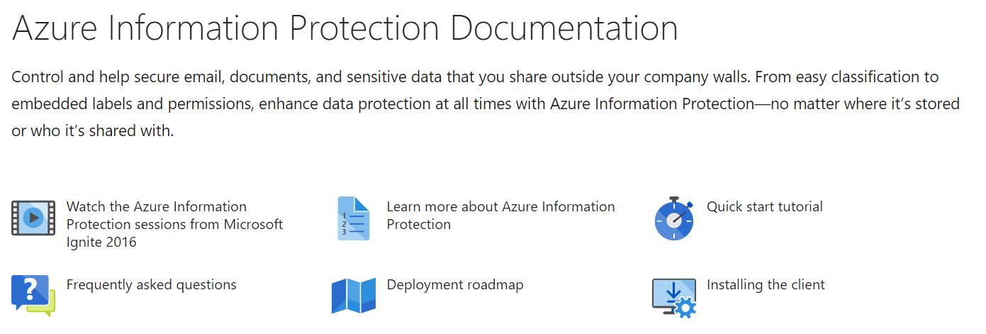 Exchange Anywhere: Microsoft Azure Information Protection