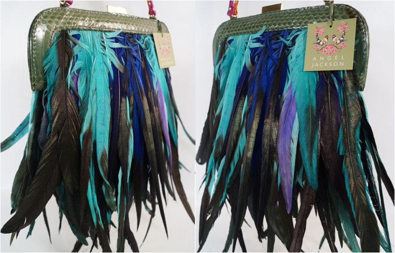 SENSORY LEVEL: Angel Jackson Feather Bags with Rock Touch