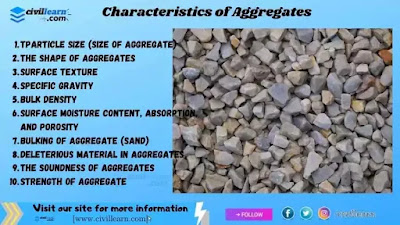 What is the Characteristics of Aggregates