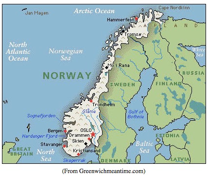 Norwegian History and Culture: Norwegian Geography.