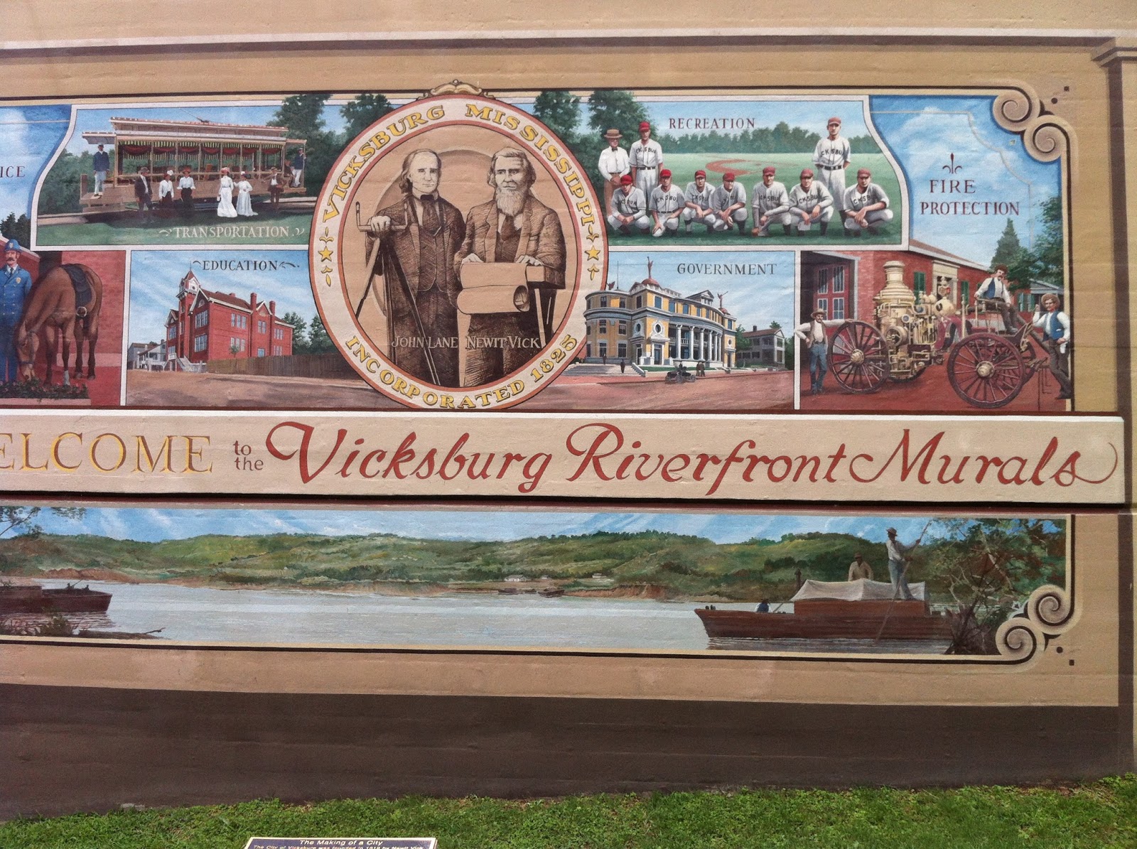 The Roadrunner Chronicles: Roadrunner Backfill: Murals of Vicksburg, MS