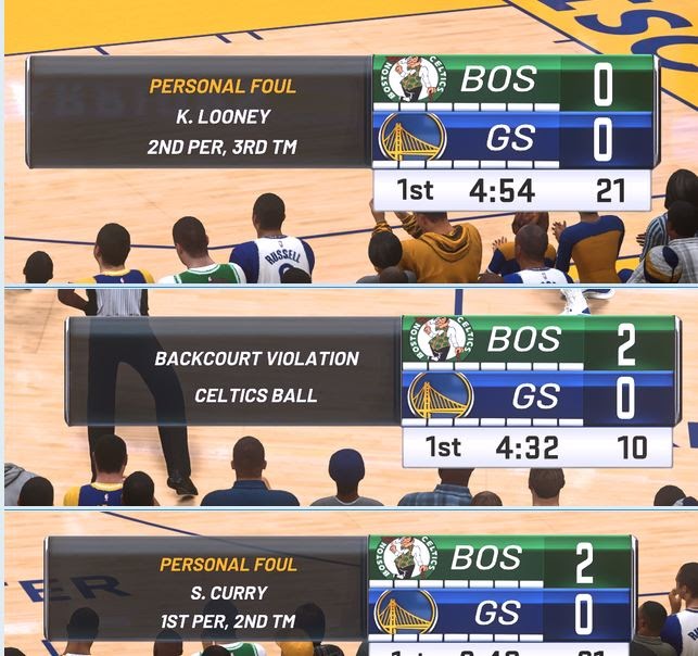 NBA 2K21 NBC Scoreboard By ernel2014