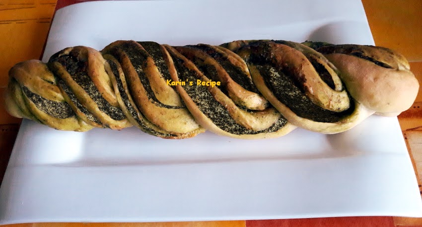 Karin's Recipe: Roti Madu & Wijen Hitam (Honey & Black Sesame Bread)