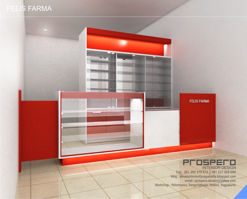 DESAIN INTERIOR DI YOGYAKARTA: desain klinik + apotek